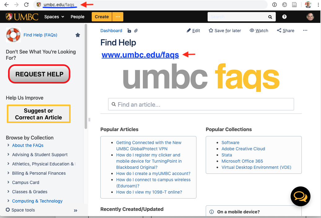 Support – Division of Information Technology – UMBC